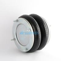 China Steel Industrial Air Springs 12''×2 Double Convolutions Air Shocks Contitech FD 412-18 DS G 1/2 for sale