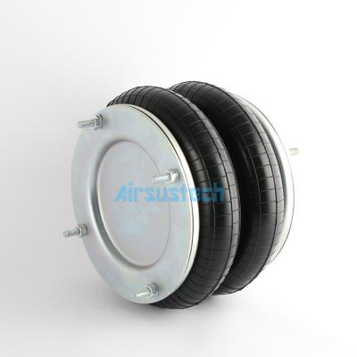 China Steel Industrial Air Springs 12''×2 Double Convolutions Air Shocks Contitech FD 412-18 DS G 1/2 for sale