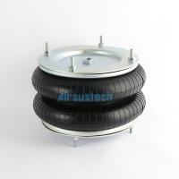 China Steel Industrial Air Springs 12''×2 Double Convolutions Air Shocks Contitech FD 412-18 DS G 1/2 for sale