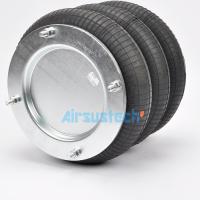 China SP1542 Triple Convolutions Air Spring 12''×3 Firestone W01R584062 Dunlop Spring Ride for sale