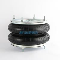China 0.8MPA Double Convoluted Air Spring 10''×2 Contitech FD 210-22 DS Bagged Air Suspension Norgren M/31102 for sale