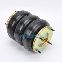 China Rubber Triple Convoluted Air Spring Damper 10''×3 Contitech FT 210-32 DS Norgren M/31103 for sale