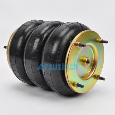 China Contitech FT 138-26 DS Industrial Suspension Air Springs 8''×3 Triple Convoluted for sale