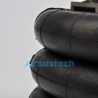 China Triple Convoluted 10''×3 Air Spring Bellows Front Rear With 2 Girdle Hoop for sale