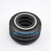 China Triple Convoluted 10''×3 Air Spring Bellows Front Rear With 2 Girdle Hoop for sale