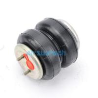 China TS16949 Double Convoluted Air Actuator Firestone Rubber Bellow 255-1.5 3/8NPT Air Inlet Spring Assembly for sale