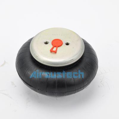 China 1 Convoluted Rubber Air Spring Firestone W013587451 1/4NPTF Continental 65529 for sale