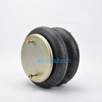 China Double Rubber Convoluted Air Springs Assembly 1/2-13UNC 2B7424 Air Balloon Cross Triangle 6316 4327 for sale