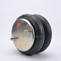 China Double Rubber Convoluted Air Springs Assembly 1/2-13UNC 2B7424 Air Balloon Cross Triangle 6316 4327 for sale