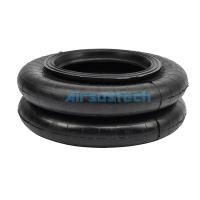 China 12×2 Air Spring Bellows Double Convoluted Cross Firestone W01-R58-4044 68mm Min Height for sale
