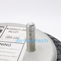 China Double Convoluted Rubber Air Spring Goodyear 2B9-250 Original Helper Air Bag for sale