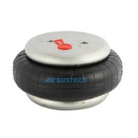 China 1/4NPTF Offset 22mm One Convoluted Air Ride Air Spring Assembly 7731 Firestone Style 131 Air Bellow for sale