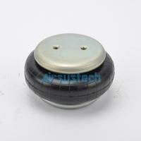China 1/4NPTF Single Convoluted Air Spring Firestone W01-358-7551 Industrial Suspension Air Spring Assembly for sale