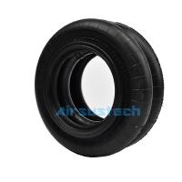 China 203mm Height Air Jack Bag 10X2 Air Spring Double Bellows Rubber Material for sale
