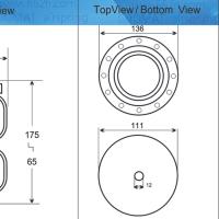 China A01-760-6957 A017606957 Firestone Air Spring Double Convoluted Air Bag For Debarking Machine for sale