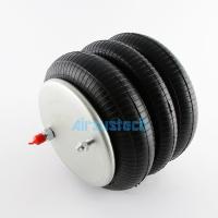 China Firestone W01-358-8016 Triple Air Suspension Spring Contitech FT 330-29 433 Rubber Convoluted Airbag for sale