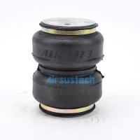 China Single Port 58343 Airlift Bag Replacement Convoluted Trailer Suspension Air Springs for sale