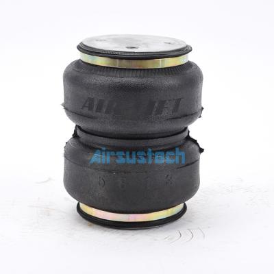 China Single Port 58343 Airlift Bag Replacement Convoluted Trailer Suspension Air Springs for sale