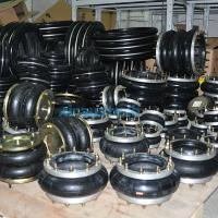 China Triple Convolutions 10×3  Industrial Air Springs Firestone W01-R58-4047 DUNLOP SP 258 Rubber Bellows for sale