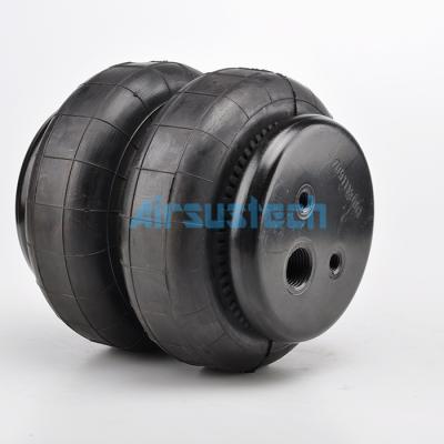 China 2B2300 Truck Suspension Spring Bellow Double Convoluted 3/8-16UNC Air Shocks for sale