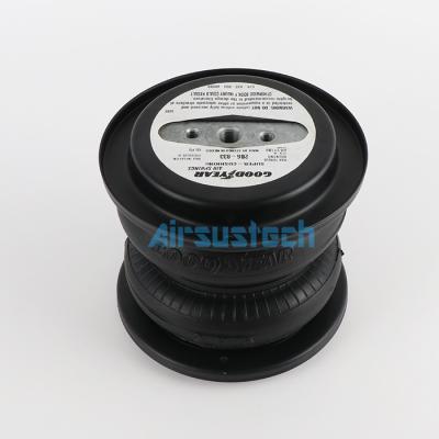 China Two Bellow 579923510 Industrial Air Springs 2B6-833 2B6833 Goodyear Super Cushion For Bag Flattener for sale