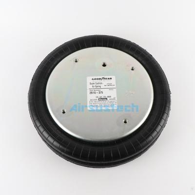 China Motorcycle Lifts Industrial Air Spring 2B15-375 578-92-3-377 Double Convoluted 1/4 OS Air Fittings Without Bumper for sale