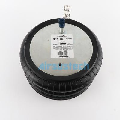 China 578-93-3-100 Goodyear Air Spring 3B12-300 Triple Convoluted Rubber Shocks FIRESTONE W013588008 W013588025 for sale