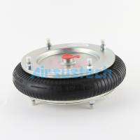 China 50mm Contitech Air Spring 67962 FS412-10DSG1/2 BSPP One Convoluted Pneumatic Industrial Air Actuator for sale