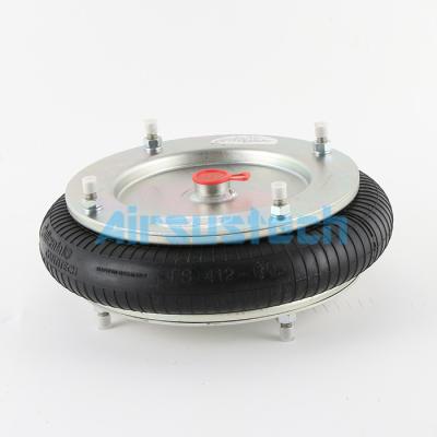 China 50mm Contitech Air Spring 67962 FS412-10DSG1/2 BSPP One Convoluted Pneumatic Industrial Air Actuator for sale