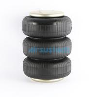 China 3B20F-2P03 Triple Convoluted Air Suspension Springs Industrial 1/2NPT Air Inlet for sale