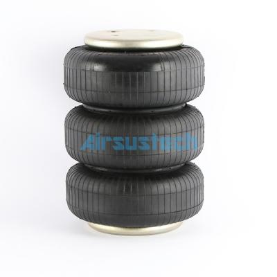 China 3B20F-2P03 Triple Convoluted Air Suspension Springs Industrial 1/2NPT Air Inlet for sale