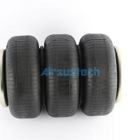 China 3B20F-2P03 Triple Convoluted Air Suspension Springs Industrial 1/2NPT Air Inlet for sale