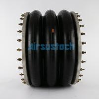 China 3H630376  Industrial Air Springs Triple Convoluted Flange 32pcs M10 for sale