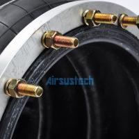 China Double Convoluted Industrial Air Spring Shocks 12pcs Bolts Firestone Style 233D2 W01-M58-7527 W01M587527 for sale