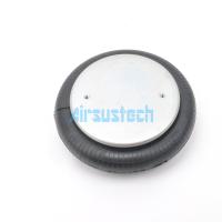 China W01-358-7011 W01-358-7012 Industrial Air Springs Single Convoluted 9B Style 3/4'' NPT Offset Port Air Inlet for sale