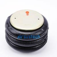China Rubber Industrial Air Springs Firestone W01-M58-6129 WO1M586129 FT 330-29 CI G 1/4 Contitech Triple Bag for sale