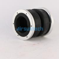 China Flange Modified Suspension Air Springs Universal Double Pneumatic Bag Shock Absorber for sale