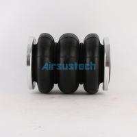 China Triple Bag Rubber Air Spring 250mm Height Flange Air Suspension for sale