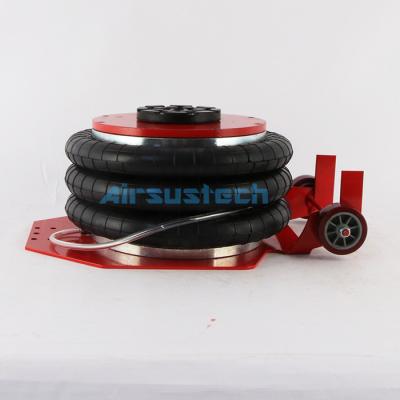 China 5000kg 5 Ton Load Pmeumatic Triple Convoluted Airbag Jack With Long Handle for sale