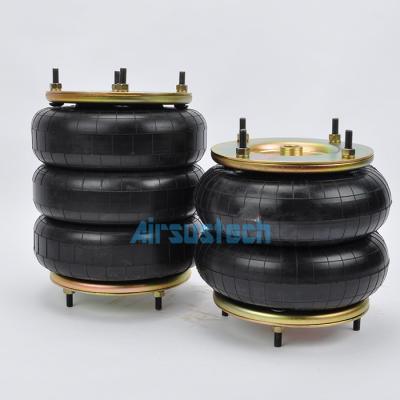 China 12''x3 AIRKRAFT 115004 3B-300 Industrial Air Springs Goodyear 3B12-2455 Triple Convolutions For Stackers for sale