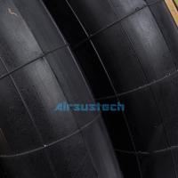 China Firestone AIRKRAFT 113354 2B-370 Industrial Air Springs 14 1/2 X 2 WO1R584074 Offset M22X1.5 Air Inlet M10 Bolts for sale