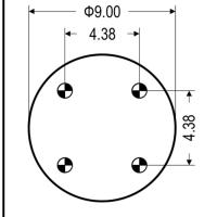 China FD 330-30 512 Suspension Air Springs 22C-1.5 W01-358-6789 Firestone Contitech for sale