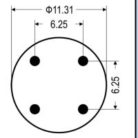 China Rubber Industrial Air Springs Goodyear Super Cushion 2B14-366 Firestone W01-358-6803 Contitech FD 530-30 449 for sale