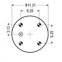 China 404mm Industrial Air Springs Assembly Style 333 W01-358-7838 Firestone Contitech FT 530-35 436 for sale
