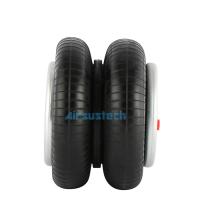China Rubber Industrial Air Springs Double Pneumatic Bellows Cross Parker KY9589 SP-2B07 for sale