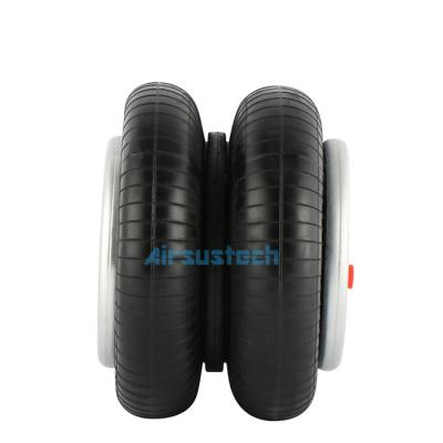 China Rubber Industrial Air Springs Double Pneumatic Bellows Cross Parker KY9589 SP-2B07 for sale