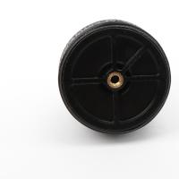 China Brass Stud Rubber Steel Air Lift Bags Black Color Firestone W02-358-3001 for sale