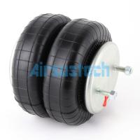 China W01-358-6943 Firestone Suspension Air Springs White Zinc Iron Cover Plate Rubber Air Balloon for sale