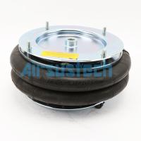China Original DUNLOP 12''X2 Convoluted Air Springs 330mm Max.Outer Diameter Industrial Rubber Bellow for sale