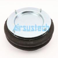 China Original DUNLOP 12''X2 Convoluted Air Springs 330mm Max.Outer Diameter Industrial Rubber Bellow for sale